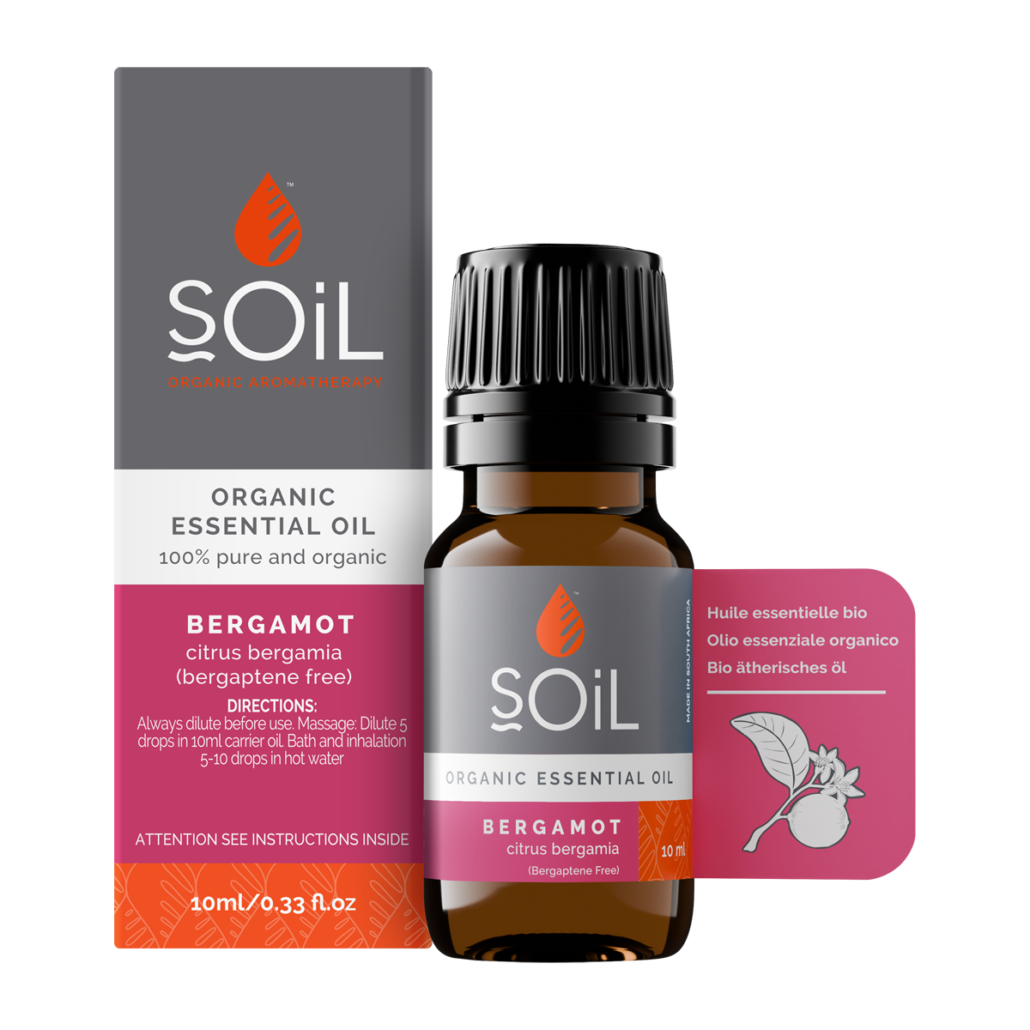 Organic Bergamot Essential Oil (SOiL) in South Africa | inMotion Life